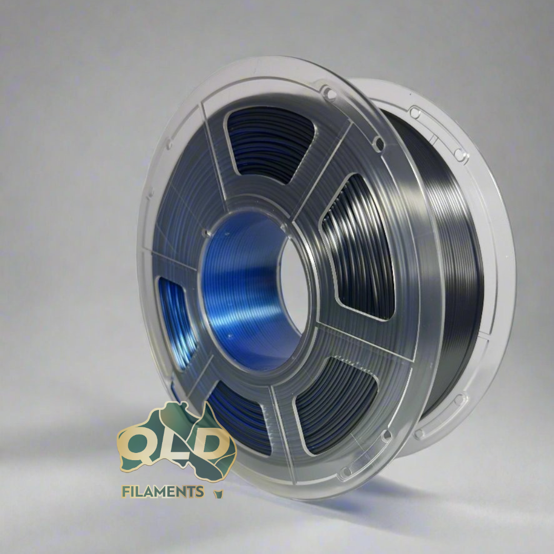 Black & Blue - Dual Silk PLA+ 1.75mm FDM 3D Printing Filament – QLD ...